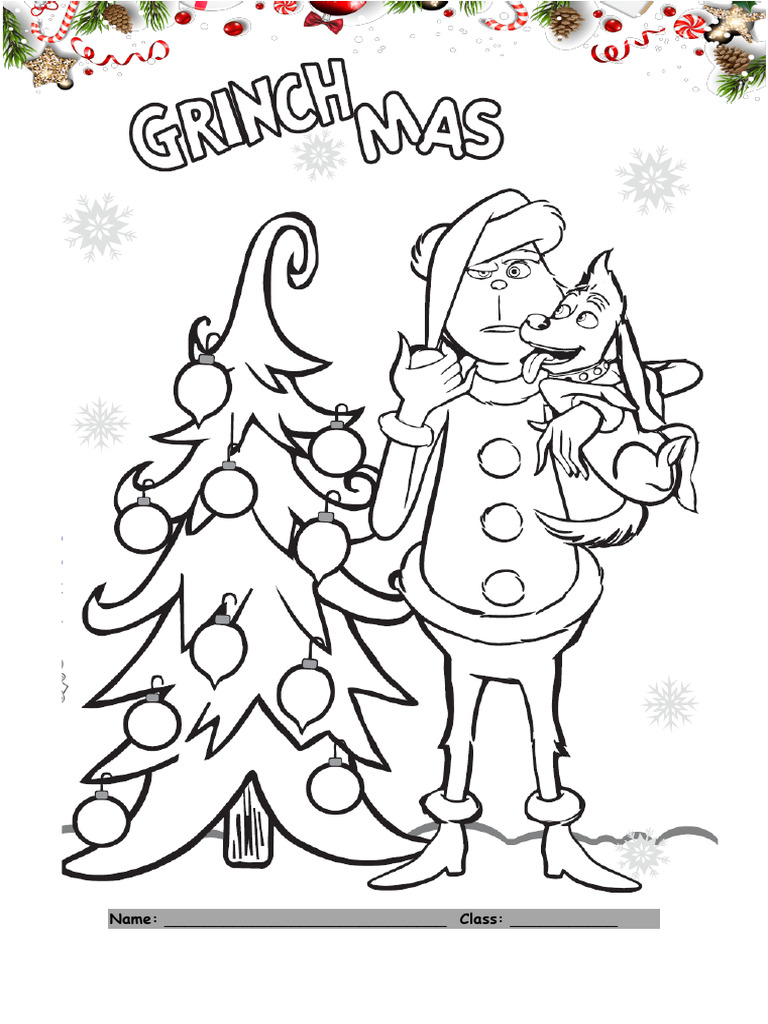 Ficha Grinch | PDF