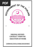 CPWD Contract Forms Overview | PDF | Prices | Specification (Technical ...