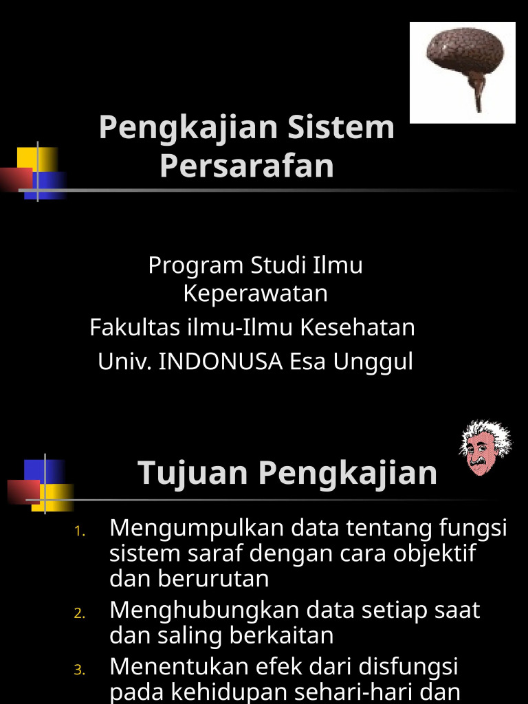 14 Materi Pengkajian Sistem Persarafan | PDF