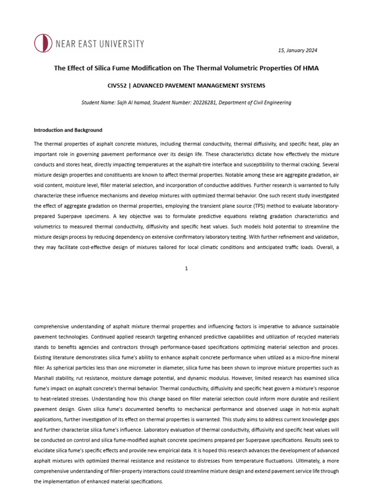 Sajh Al Hamad | PDF | Road Surface | Concrete