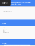 IGCSE English Writing Formats | PDF