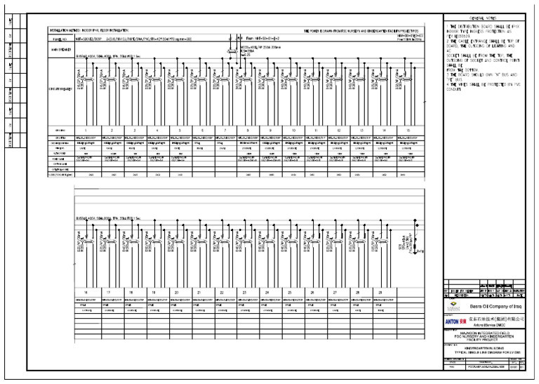 Ea - Focp-Nkf-Aos-Ea-2384-1006 - 001kindergarten Buildingtypical Single Line Diagram For LV DB5 ...