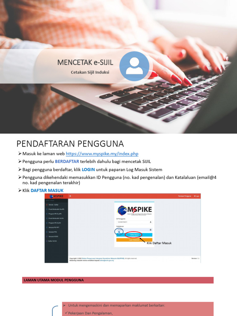 Manual Mencetak Esijil | PDF