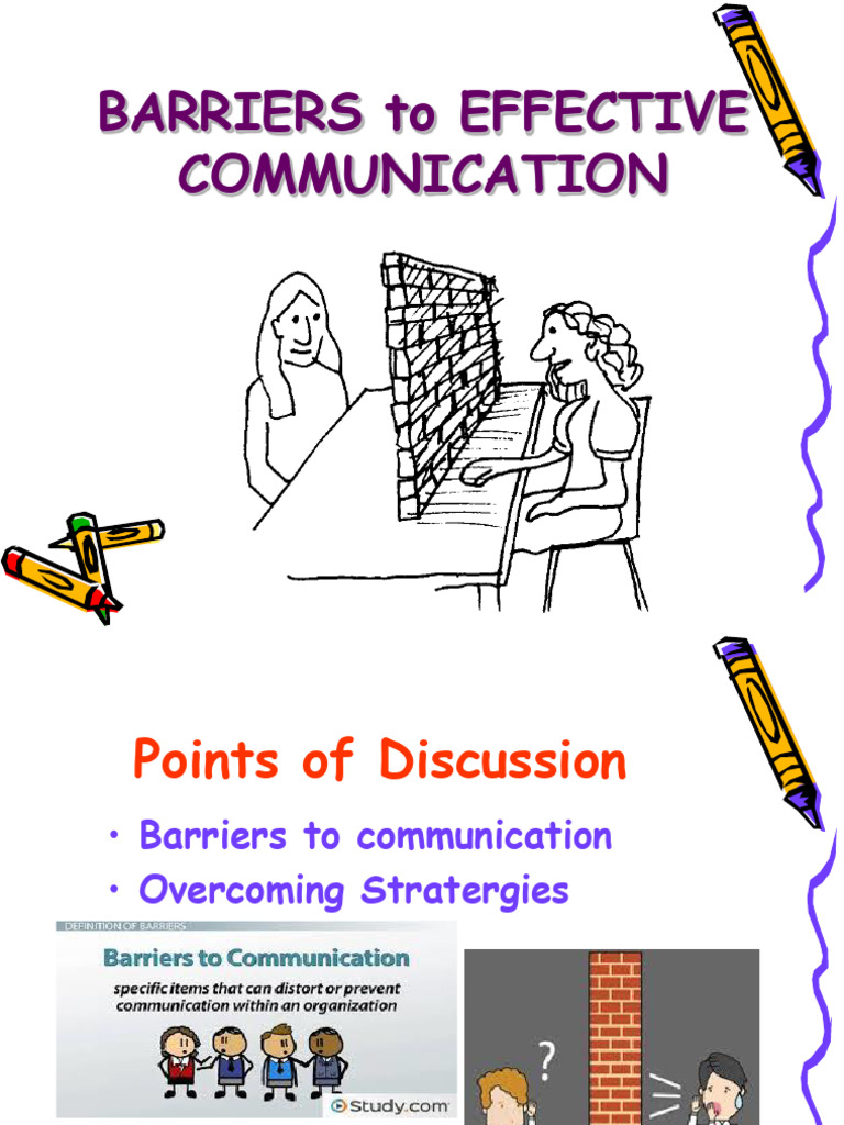 Communication Barriers | PDF | Communication | Perception
