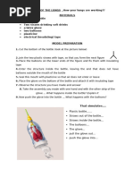 Lung Model With Two Lungs and Diaphragm Lab | PDF