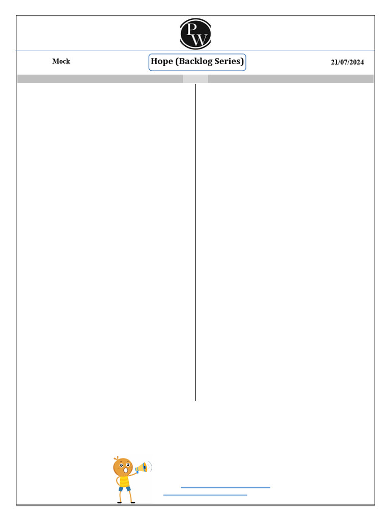 Subjective Mock Test 02 _ Test Paper (Biology) __ Hope (Backlog Series ... Subjective Mock Test 02 _ Test Paper (Biology) __ Hope (Backlog Series ...