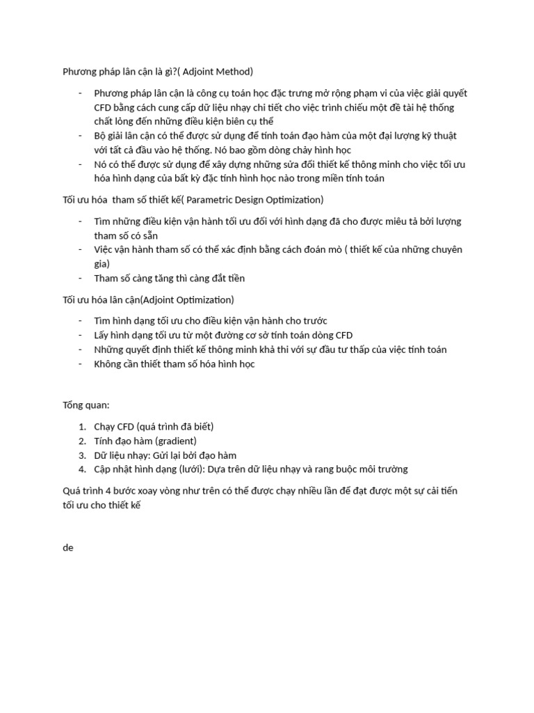 Adjoint Method | PDF