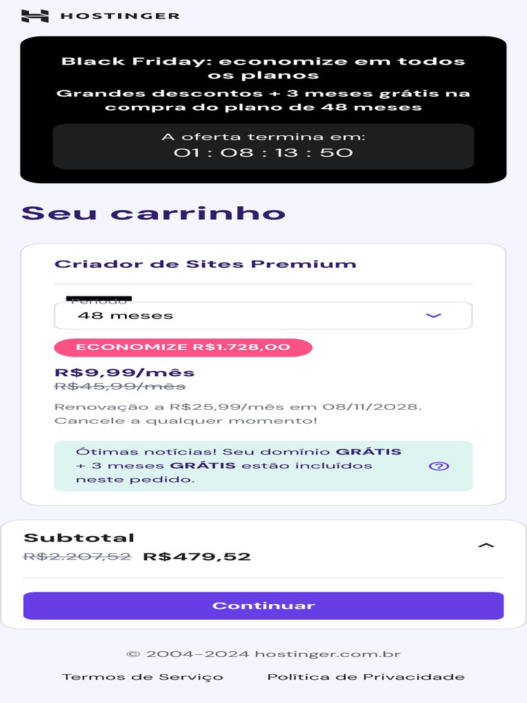 Cart Hostinger | PDF