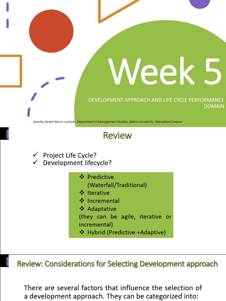 LMS Week 5 Lecture 04102024 054908pm | PDF | Project Management | Agile ...