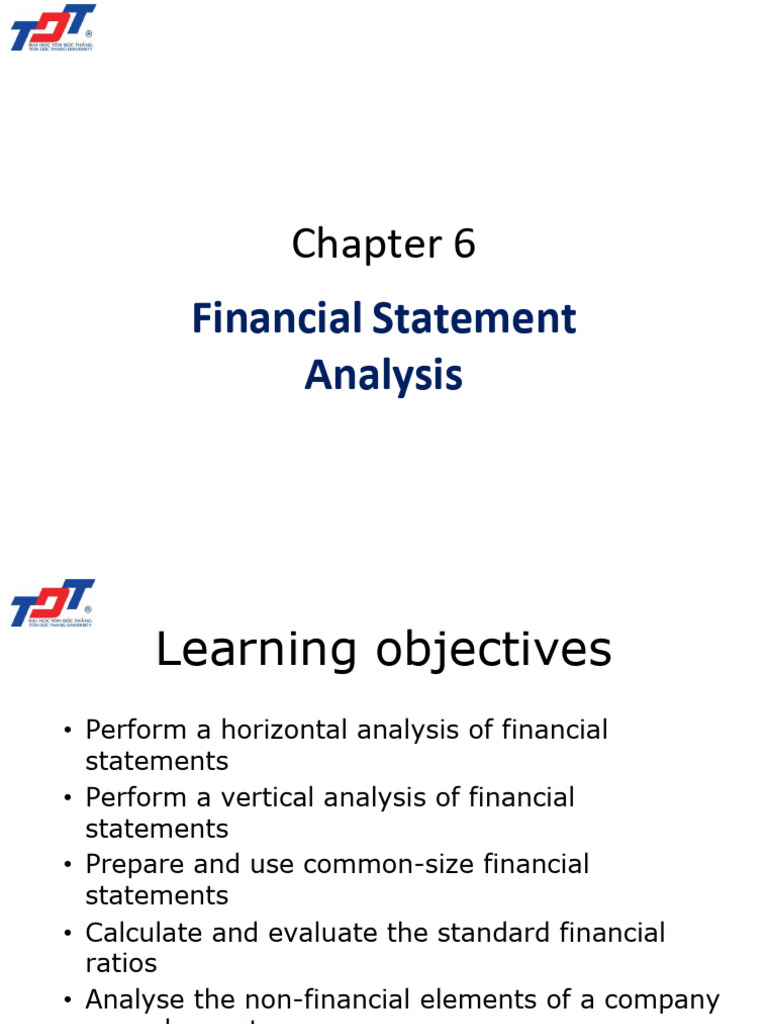 Ch06_Financial Statement Analysis | PDF | Dividend | Debt