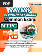 RRB NTPC Undergraduate Syllabus | PDF