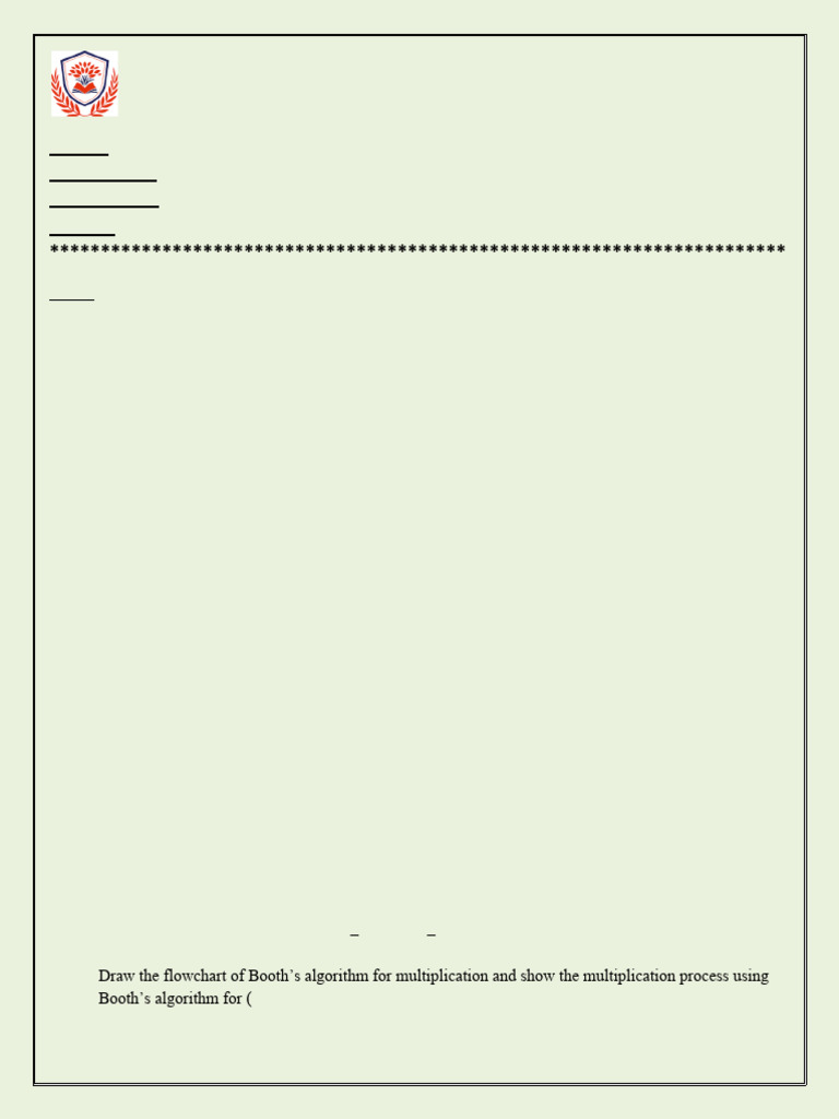 COA Second Sessional Paper B Tech 2nd Year | PDF | Cpu Cache | Computer ... COA Second Sessional Paper B Tech 2nd Year | PDF | Cpu Cache | Computer ...
