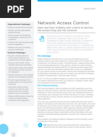 ForeScout CounterACT Datasheet | PDF | Security | Computer Security