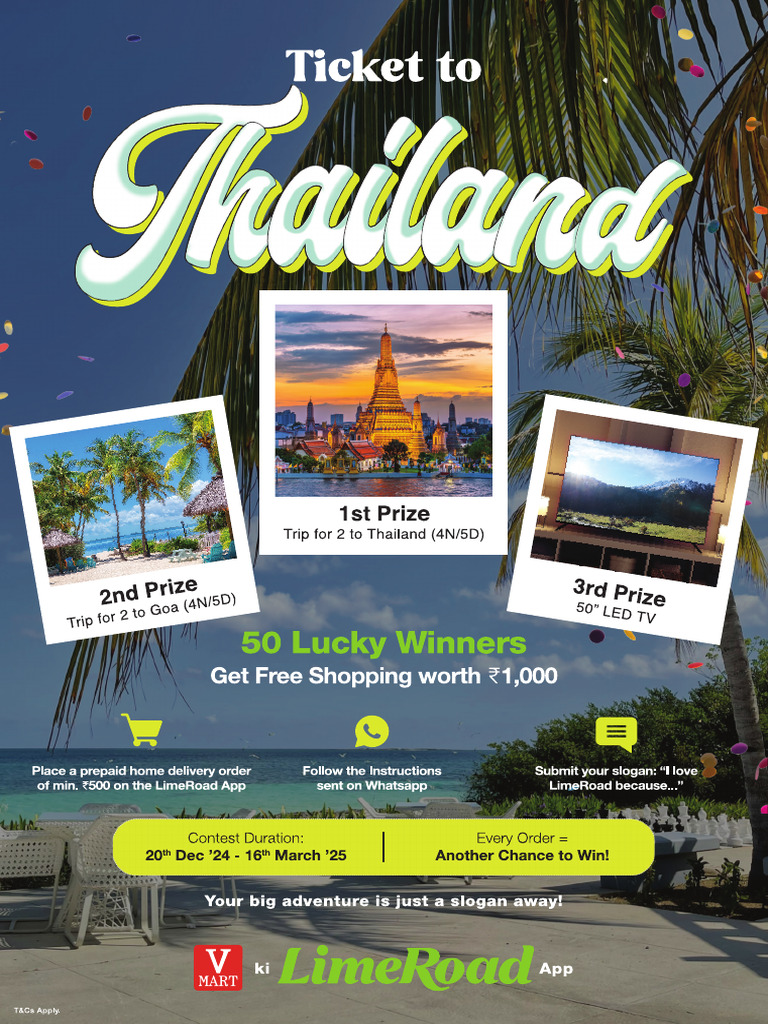 Thailand Poster A4 Curve | PDF