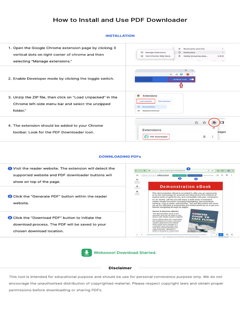 Read Me First - PDF Downloader | PDF