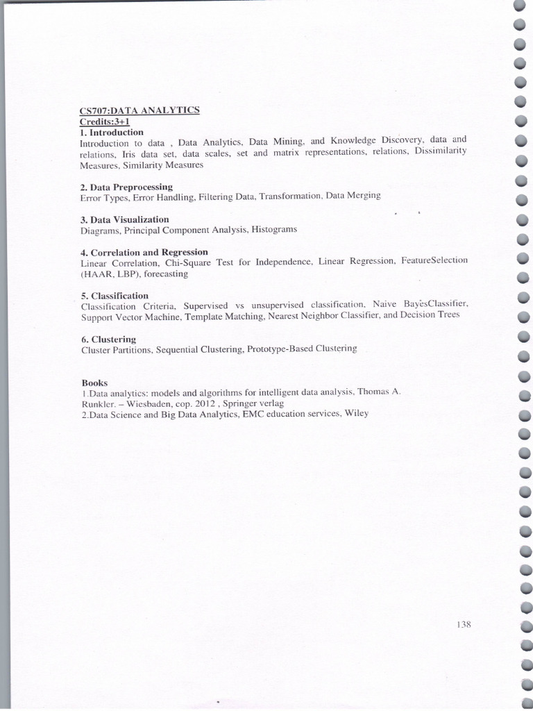CS707 - Data Analytics-CE412 - Data Analytics and Visualization ...