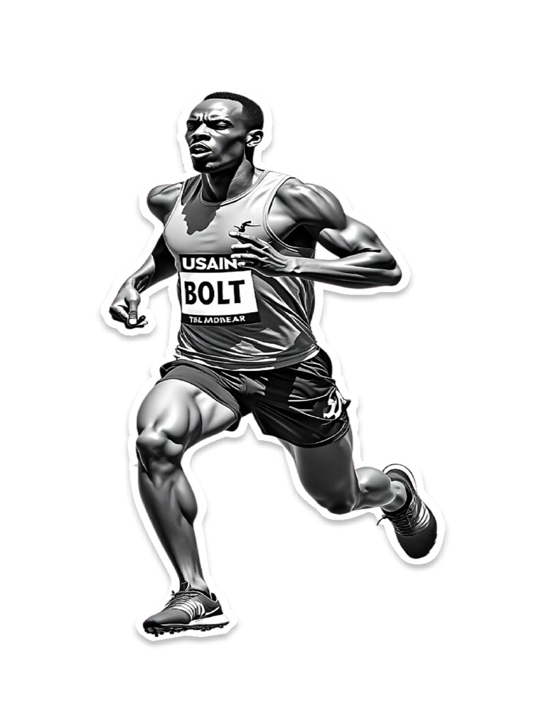 Usain Bolt Sticker | PDF