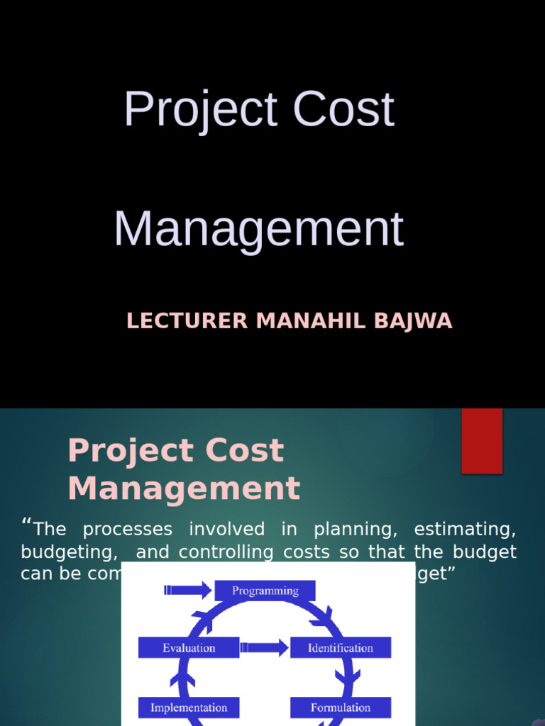 Project Cost Management | PDF | Project Management | Economies