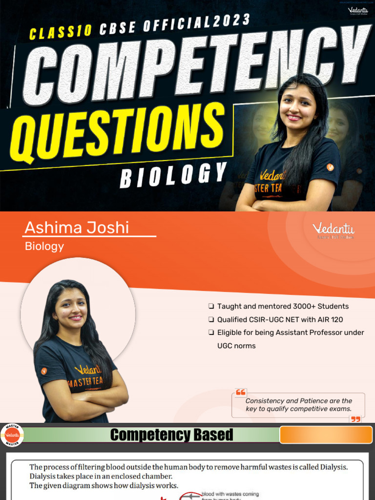 3.3,23 - Competency Based Questions | PDF | Blood | Reproduction