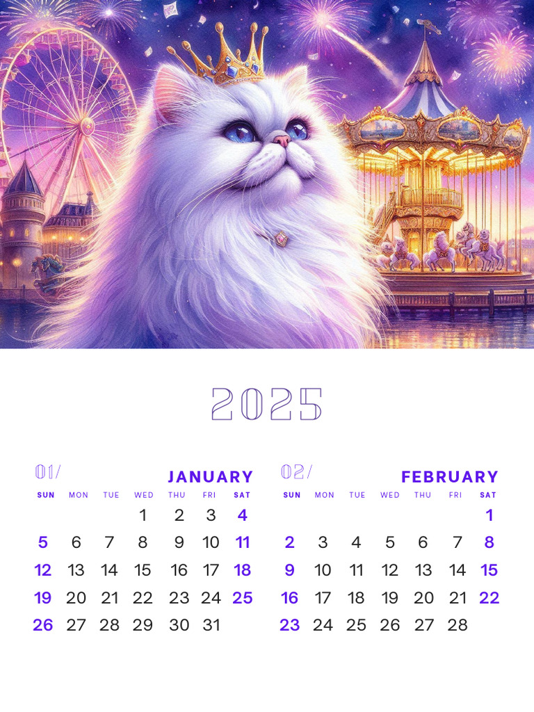 2025 Pretty Cake My Cat PDF | PDF