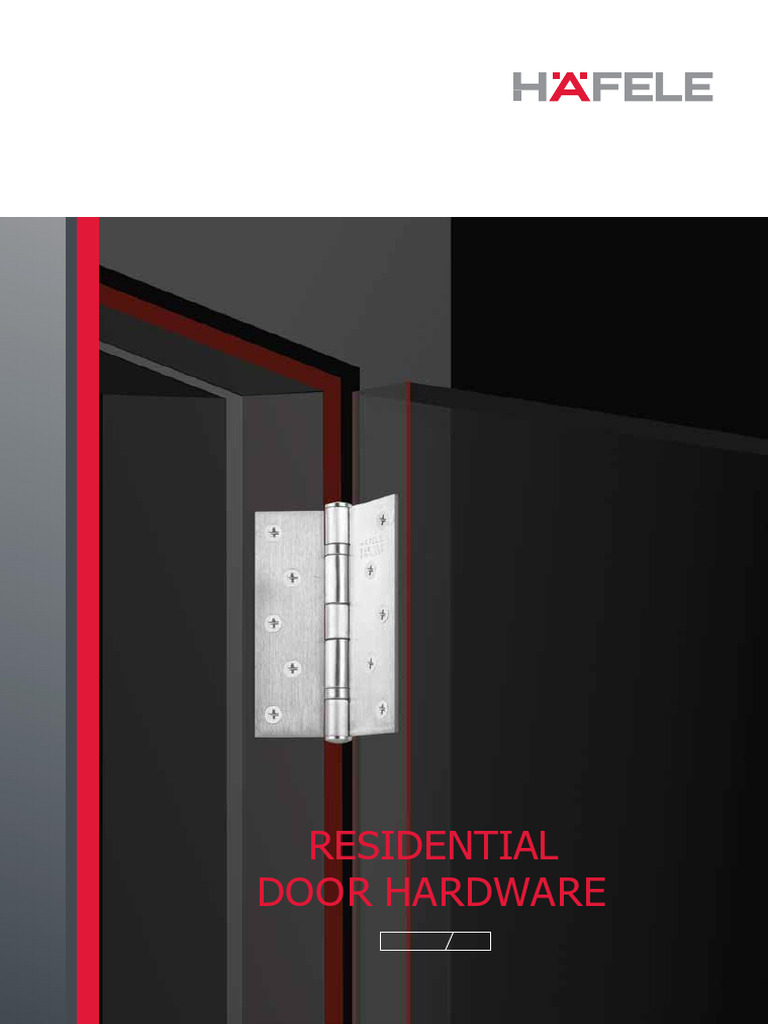 Hafele Lock USG | PDF | Door