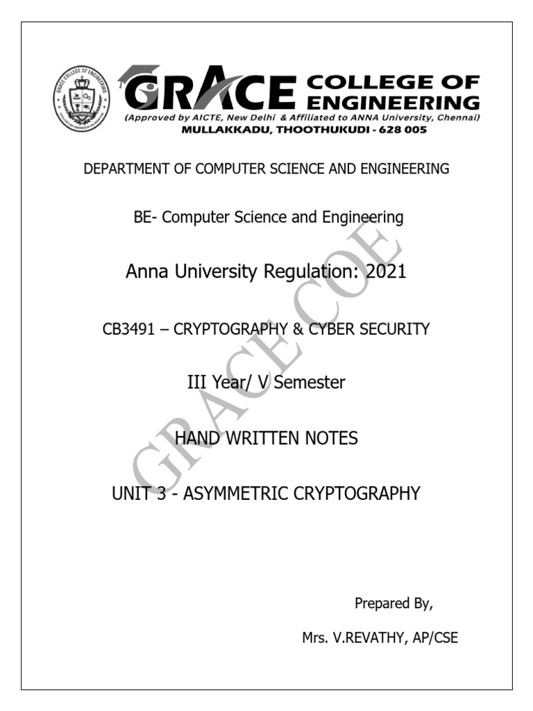 Iii - Cse - CB3491 - CCS - Unit Iii | PDF