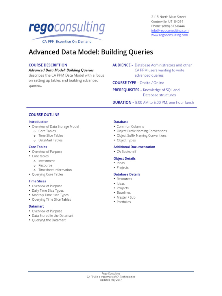 Advanced Data Model Building Queries | PDF | Databases | Application ... Advanced Data Model Building Queries | PDF | Databases | Application ...