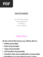 Pacemaker Block Diagram Explanation | PDF
