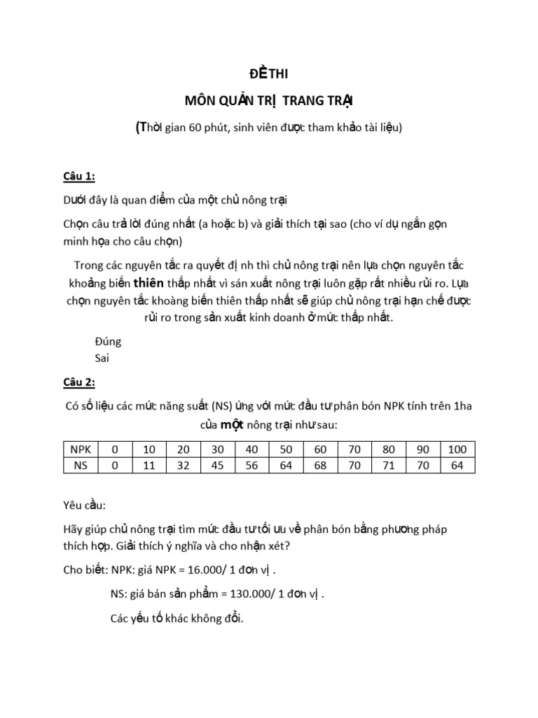 quan-tri-trang-trai__de+thi+qttt 2 | PDF