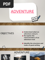 The Features of An Adventure Story | PDF | Human Communication