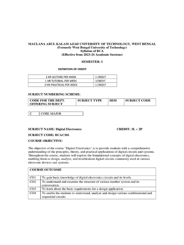 Digital Electronics | PDF