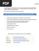 CSC Rate Chart for 2025 Services | PDF