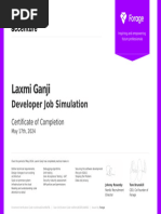 Forage Certificate | PDF