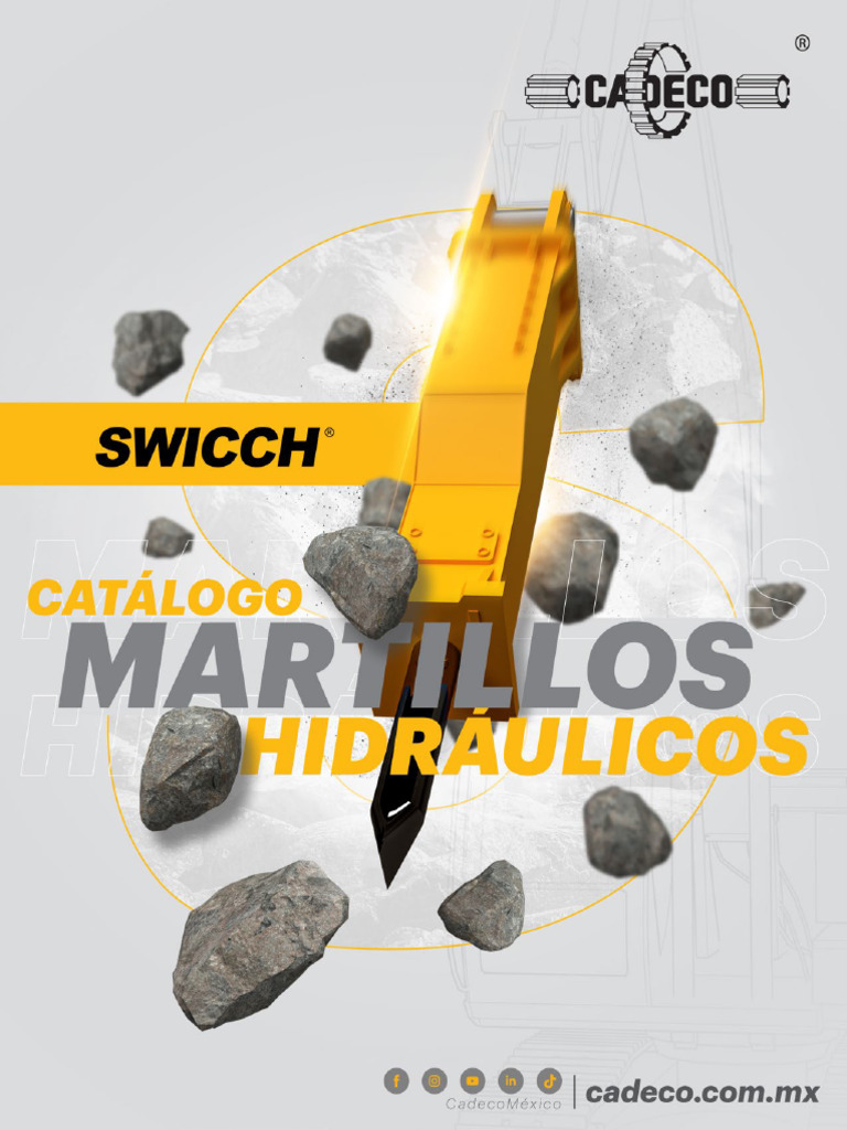 Catálogo Martillos Swicch | PDF | Gases | Herramientas