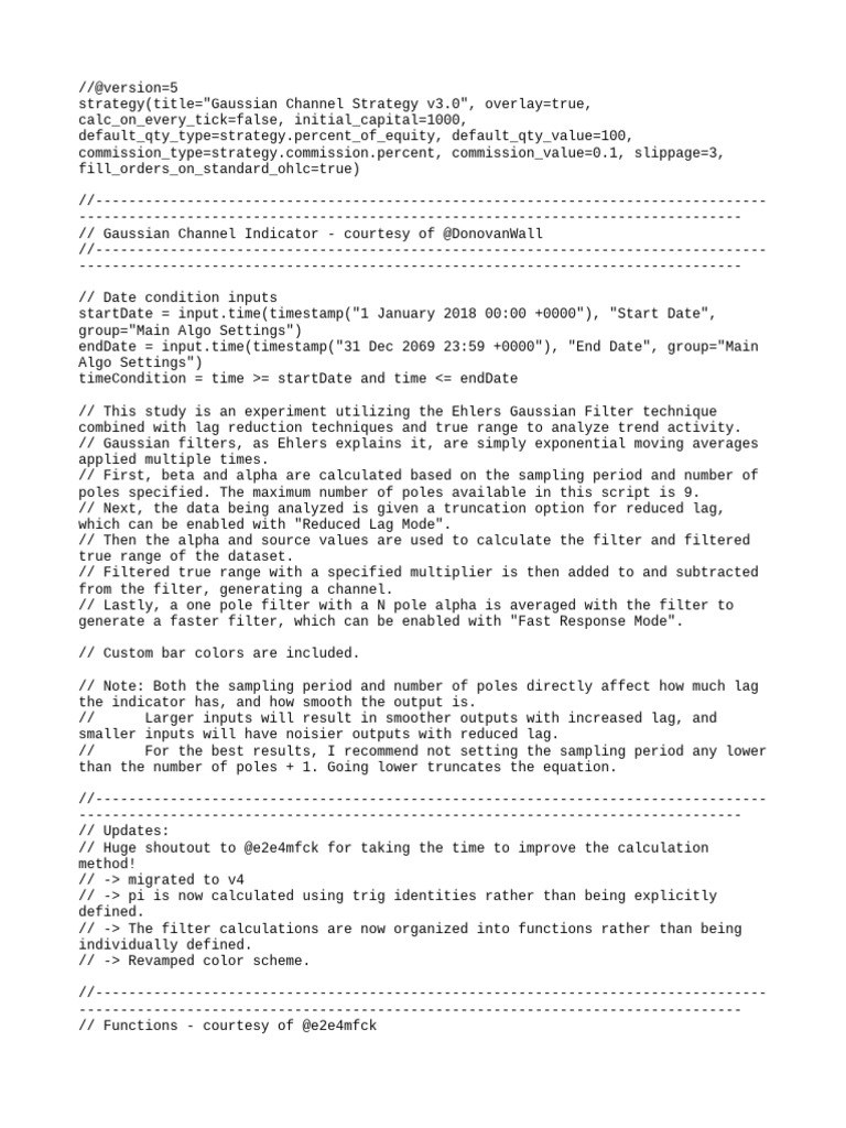 Gaussian Channel Strategy v2 | PDF | Applied Mathematics | Algorithms