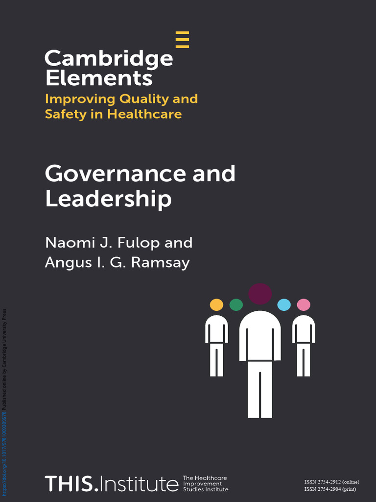 Governance and Leadership | PDF | Governance | Leadership