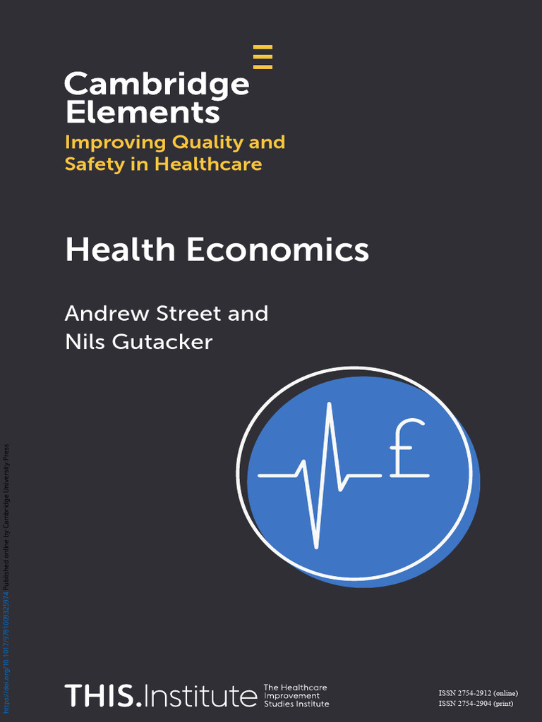 health_economics | PDF | Monopoly | Health Care