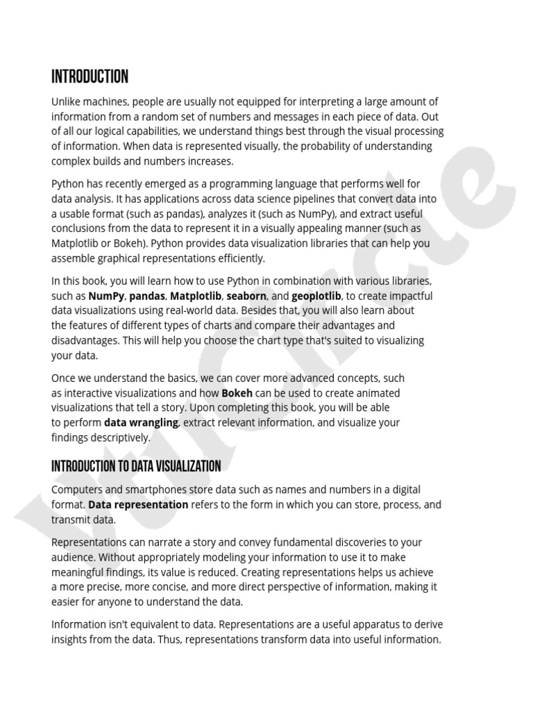 Python Data Visualization Techniques | PDF | Probability Distribution ...