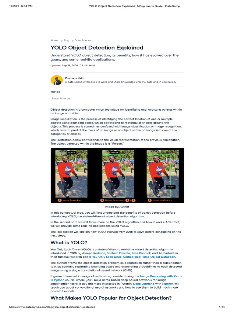 YOLO Object Detection Explained_ A Beginner's Guide _ DataCamp | PDF ... YOLO Object Detection Explained_ A Beginner's Guide _ DataCamp | PDF ...