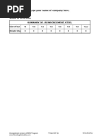 Shape Code Chart for Reinforcement Steel | PDF