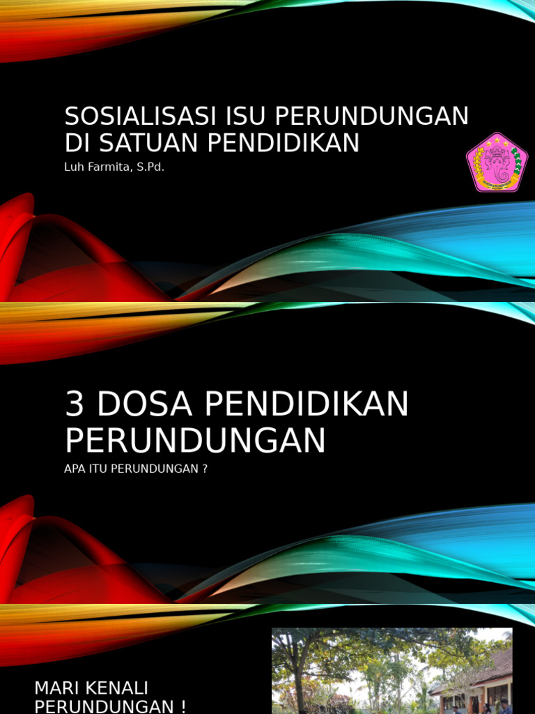 Sosialisasi Isu Perundungan Di Satuan Pendidikan | PDF