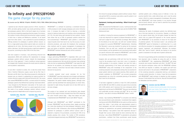 Presbyond Van Zyl en Int 34 021 0082i | PDF | Ophthalmology | Human Eye