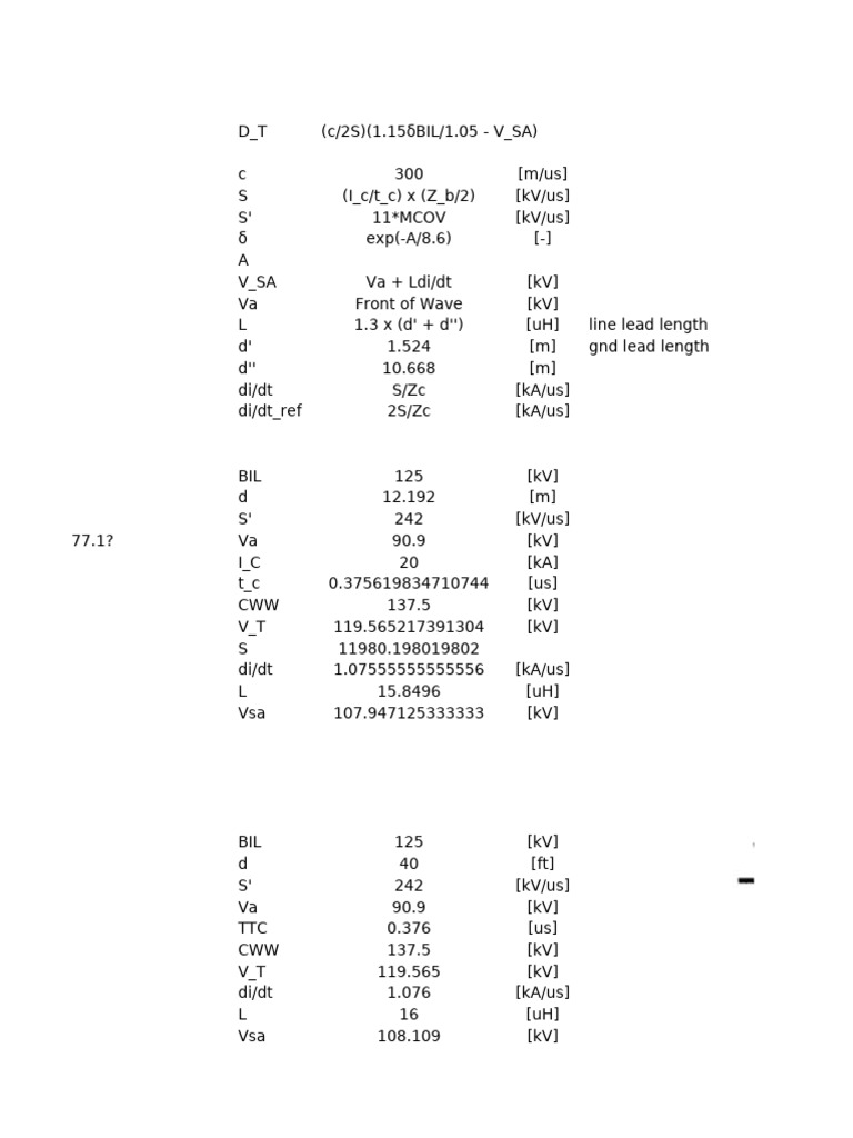 Separation Calculator | PDF