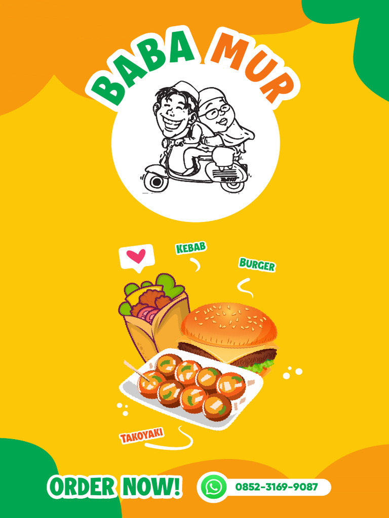 Desain Banner Berdiri_60x85 Baba Mur | PDF