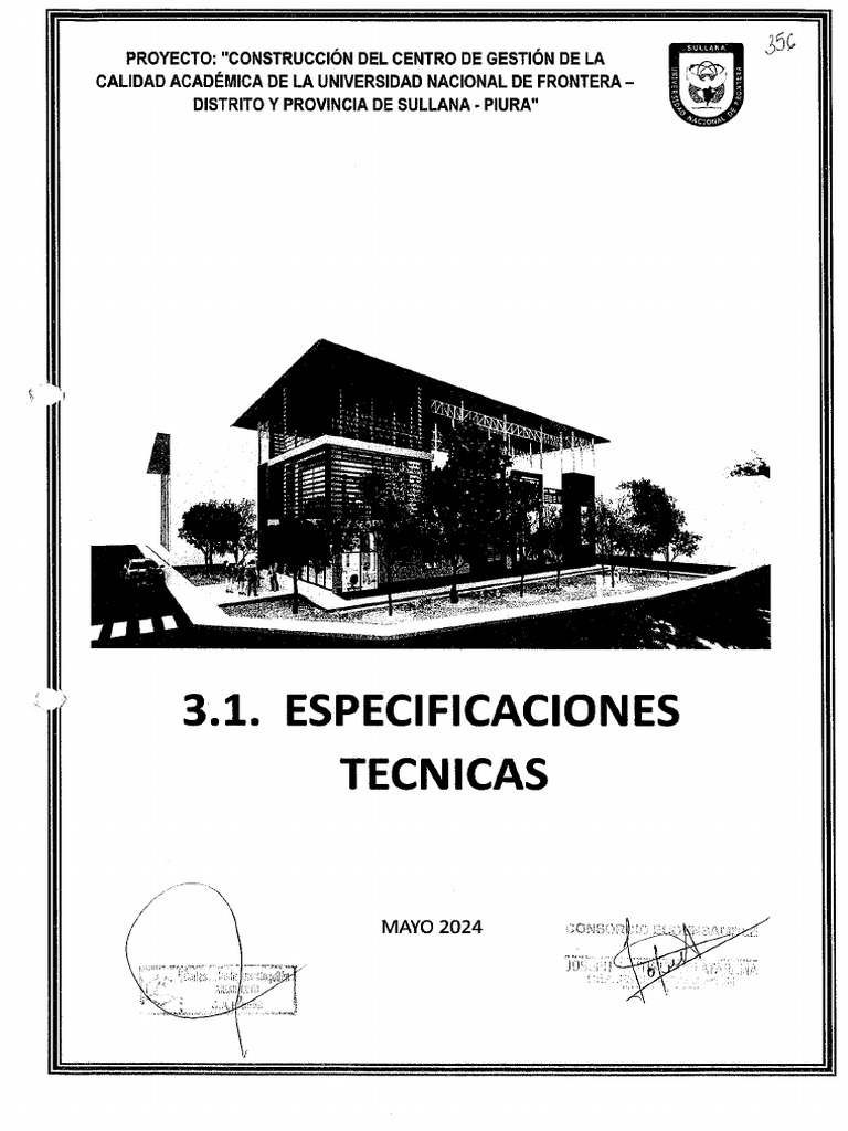 CALIDAD.ESPECIFICACIONES TECNICAS OBRA CIVIL | PDF
