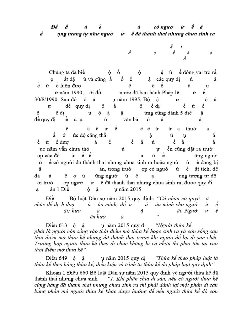 Ve Thua Ke La Nguoi Mat Tich 1640146756560 | PDF