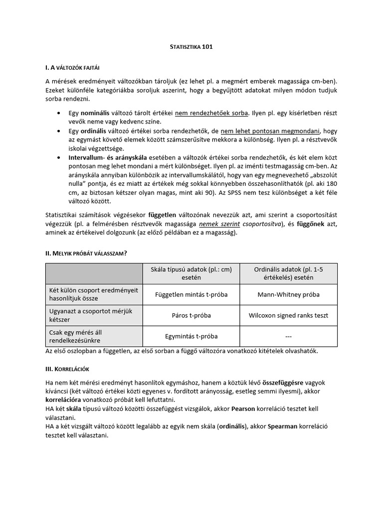 Stat101 Reborn | PDF