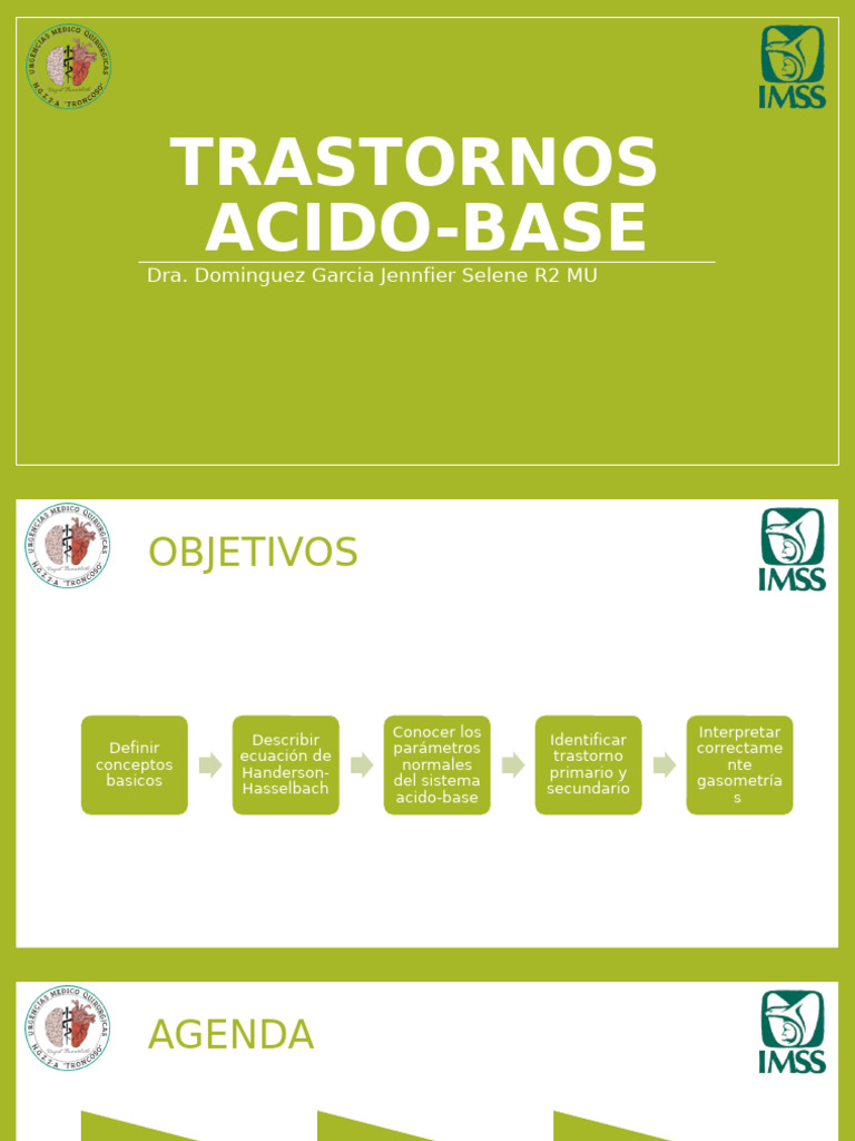 Trastornos Ácido-Base: Guía Completa | PDF | Ácido | Solución tampón