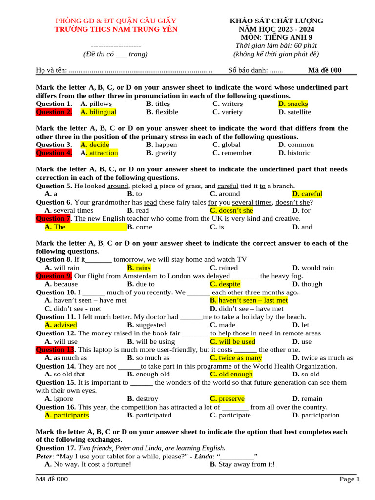 De_goc | PDF | Knowledge