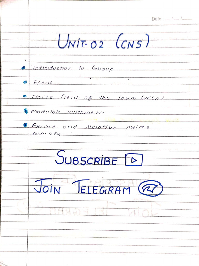 CNS Unit-2 by Multiatoms | PDF